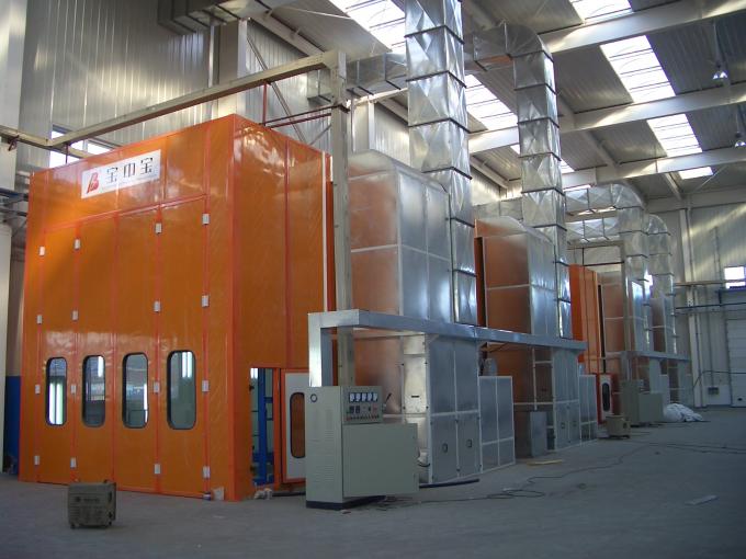 Portable 3D Lifting Platform For Bus / Truck / Train Paint Booth Paint ...