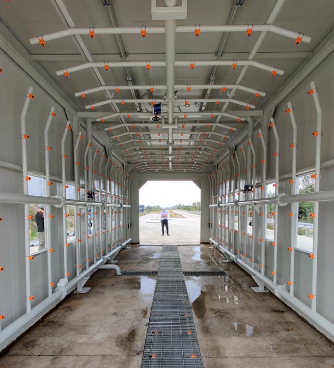 Shower Testing Booth For Testing Water Sealing Vehicles Raining Test Booths