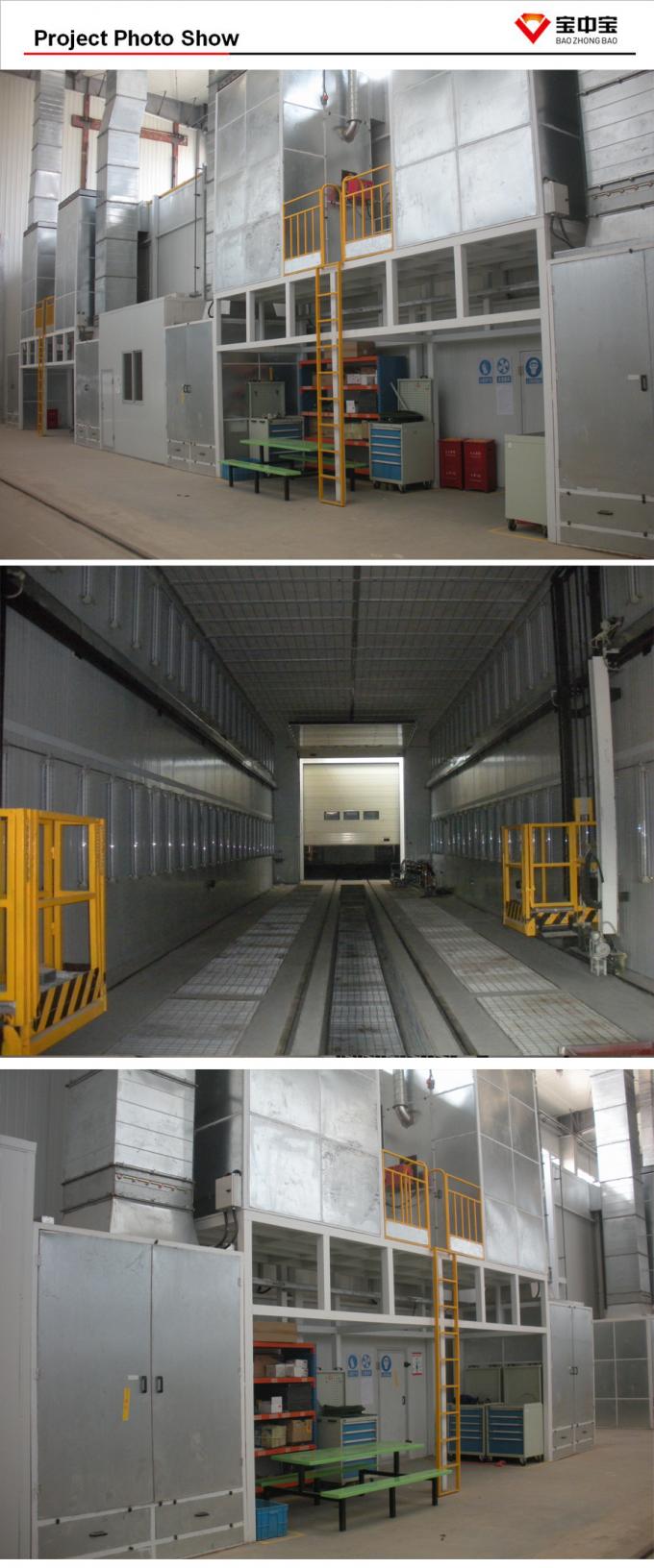 Drive Throught Paint Booth For Train Factory Metro Paint Booths
