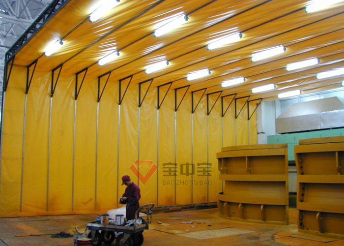 Retractable Mobile Telescopic Paint Booth Portable Spray Booth For ...